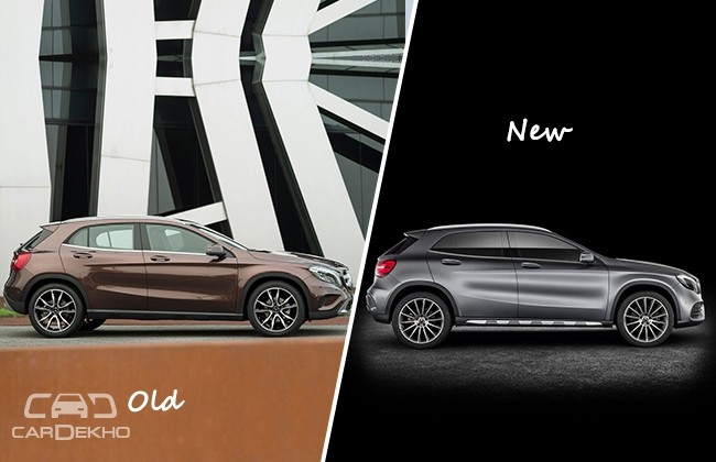 Mercedes-Benz GLA: Old Vs New - What's Changed? | CarDekho.com