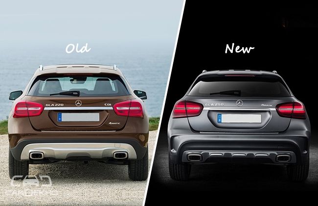 Mercedes-Benz GLA: Old Vs New - What's Changed? | CarDekho.com