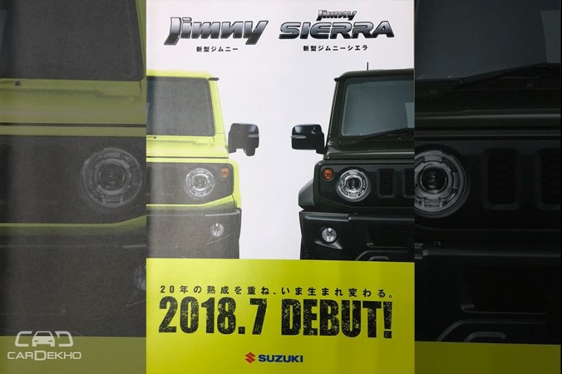 2019 Suzuki Jimny: Leaked Brochure Reveals More Details | CarDekho.com