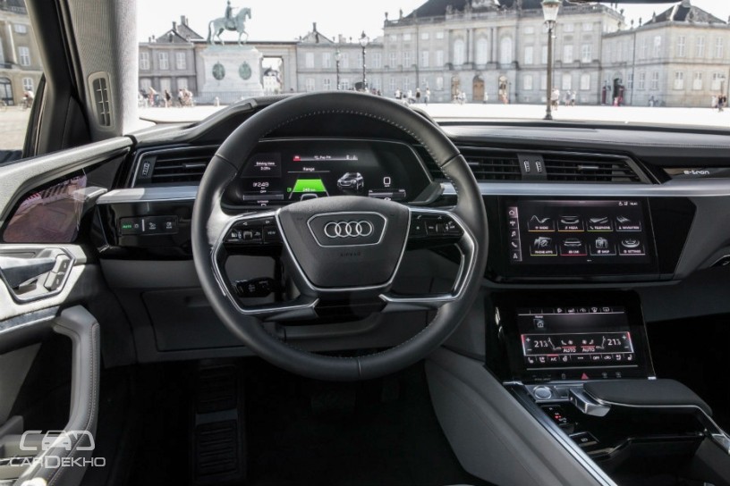 India-Bound Audi e-tron Electric SUV's Futuristic Interior Will Blow ...