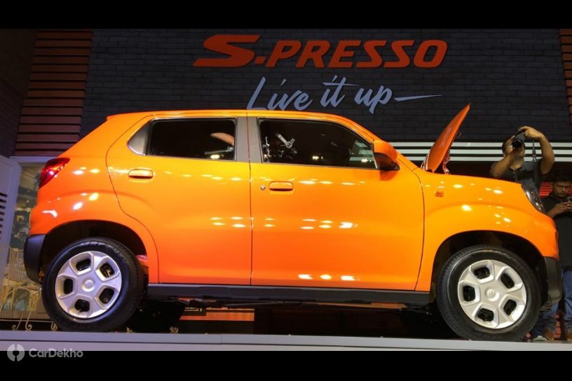 Maruti S-Presso Detailed In Pics | CarDekho.com