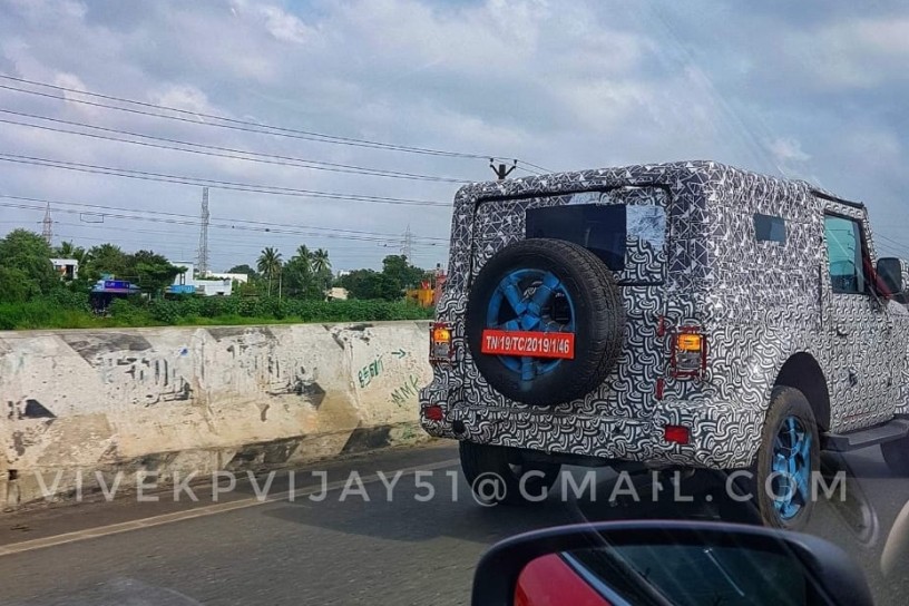 Fully Loaded 2020 Mahindra Thar Spied, Looks Ready For Launch ...