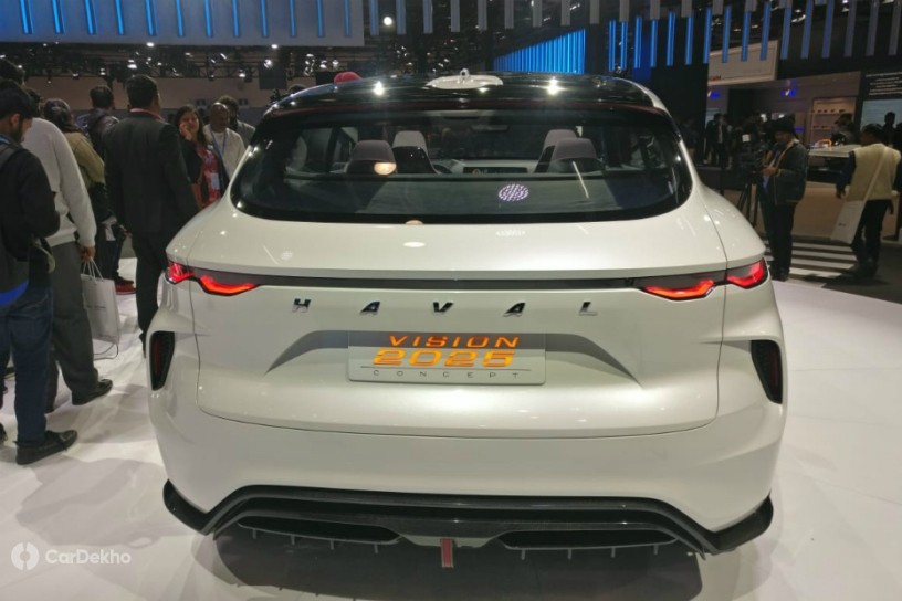 Haval Vision 2025 SUV Showcased At Auto Expo 2020 | CarDekho.com