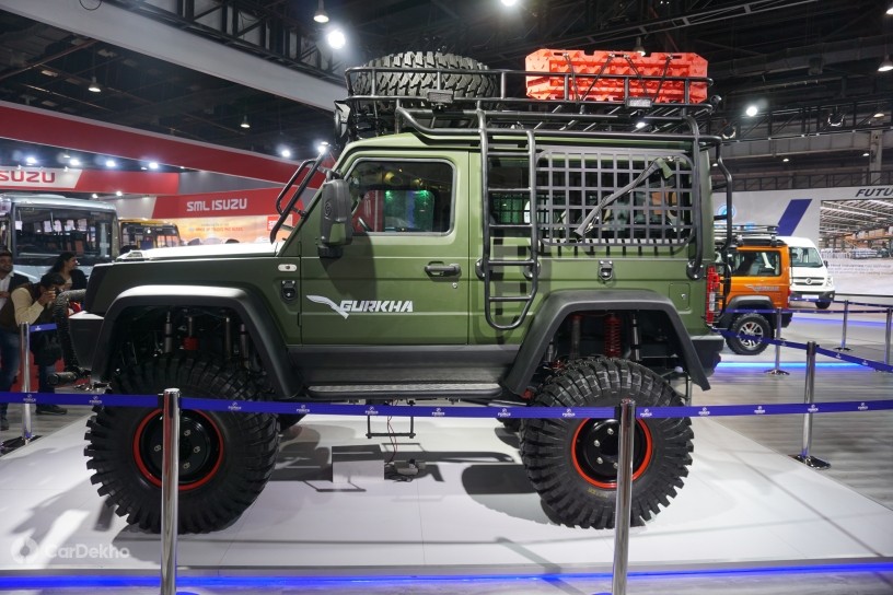 Force Gurkha Customised Showcased At Auto Expo 2020 | CarDekho.com