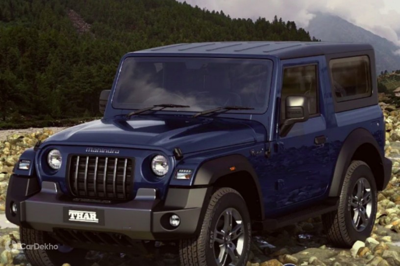 Mahindra Thar 2020 Colour Options Detailed: Three New Shades ...