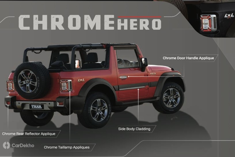 2020 Mahindra Thar Accessories And Merchandise List Unveiled | CarDekho.com