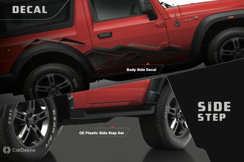 2020 Mahindra Thar Accessories And Merchandise List Unveiled | CarDekho.com