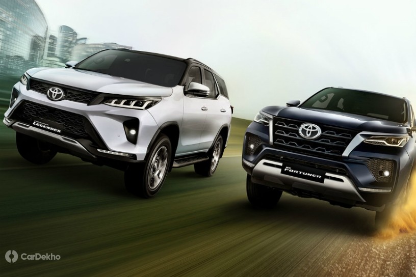 Toyota Fortuner Legender vs Toyota Fortuner Facelift: Major Differences ...