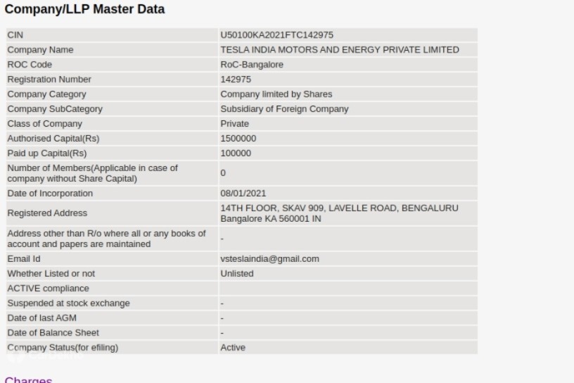 Tesla Registers Itself In India; Model 3 Expected To Be Their First ...