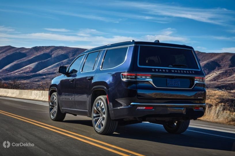Jeep Wagoneer, Grand Wagoneer Luxury SUVs Unveiled | CarDekho.com