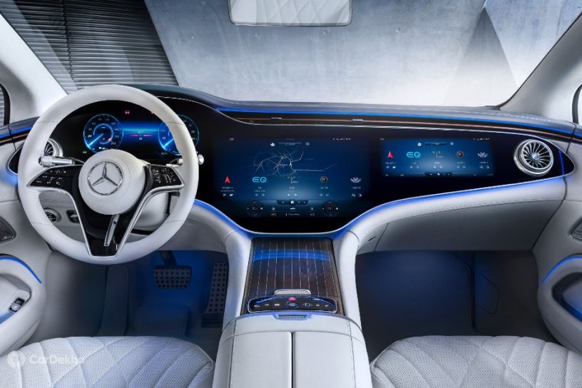 Upcoming Mercedes-Benz EQS Electric Sedan Gets 55.5-Inches Of ...