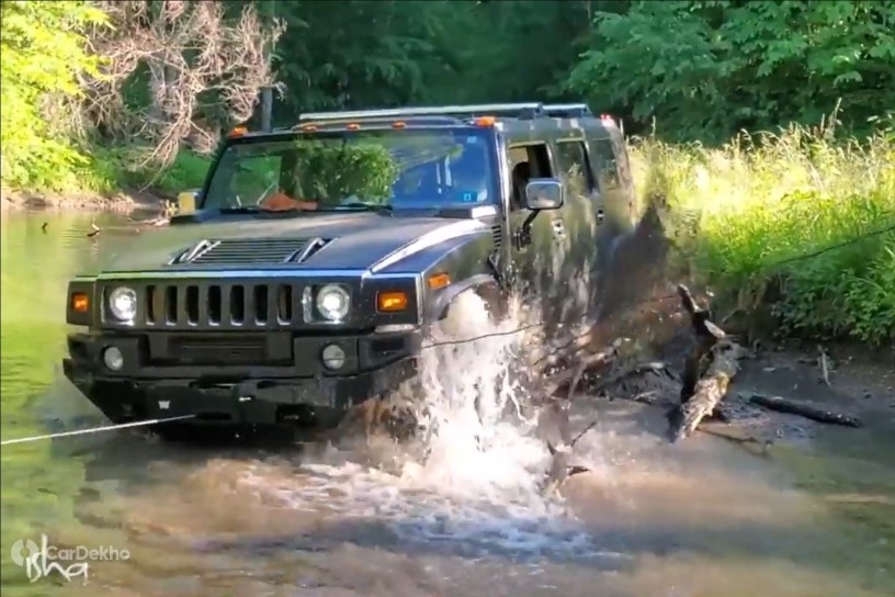 Sadhguru Gets Stuck Off-roading In A Hummer H2 SUV | CarDekho.com