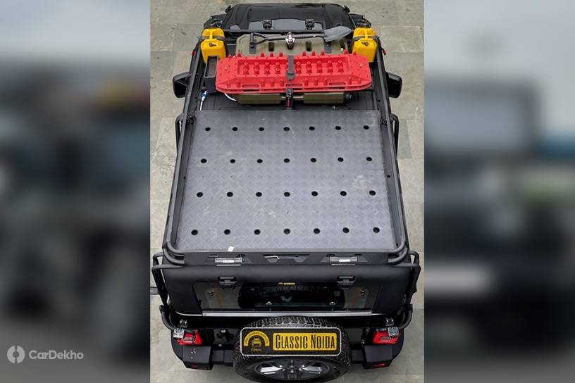 Mahindra Thar Gets Modified As An Overland Vehicle For Camping ...