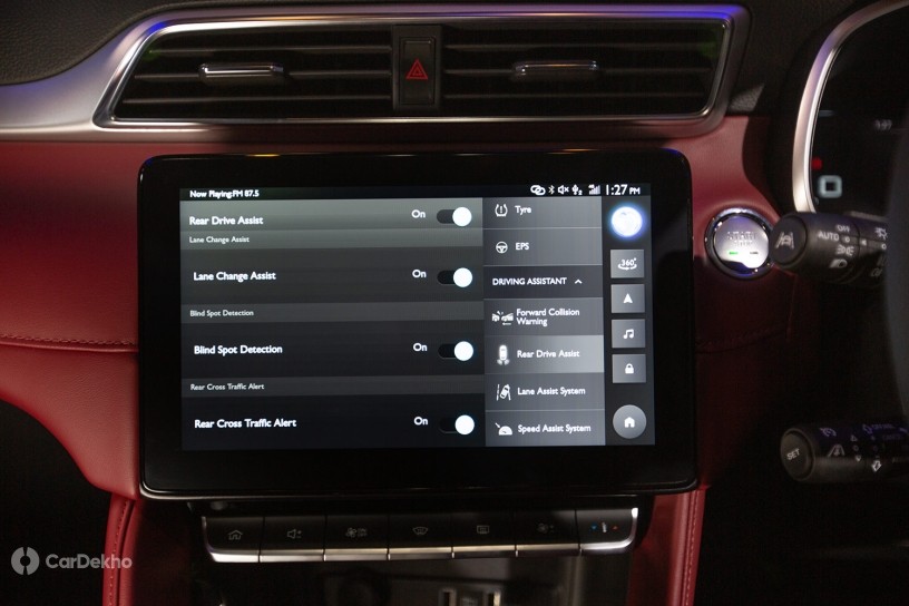 MG Astor Interior Detailed: Explore The Cabin In These 30 Pics ...