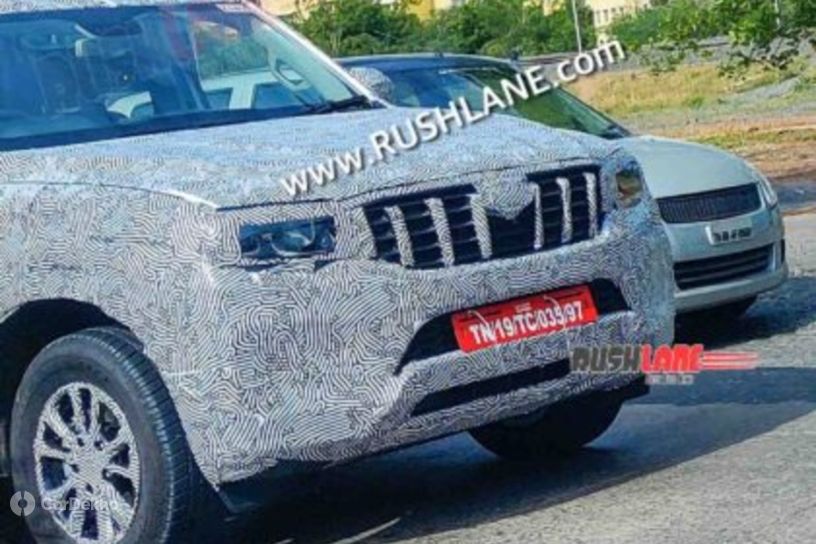 2022 Mahindra Scorpio Spied With Production-Ready Tail Lamps | CarDekho.com