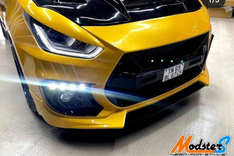 Maruti Suzuki Swift Modified With Euro-spec Bits And A Bright New ...