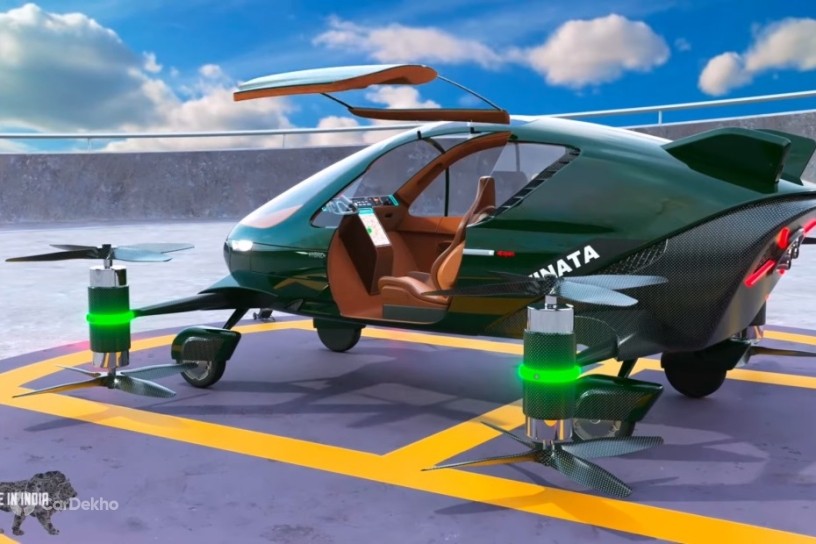 India’s Vinata Aeromobility Globally Unveils Flying Car Concept At UK’s ...
