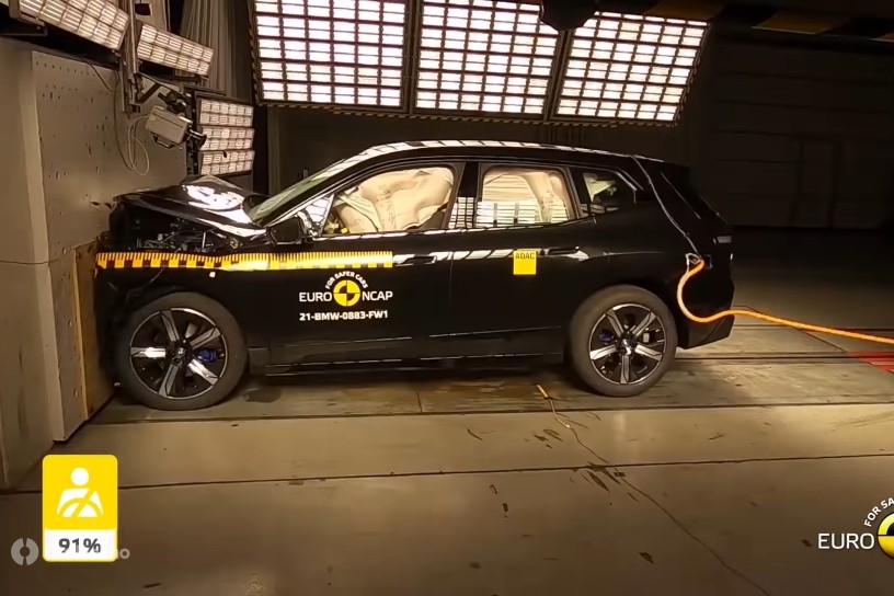BMW iX Electric SUV Receives 5 Star Safety Rating Ahead Of India Launch ...