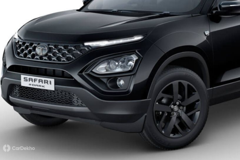 Tata Safari Dark Launched At Rs 19.05 Lakh | CarDekho.com