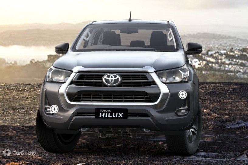 Toyota Hilux Base-Spec Standard Variant Detailed In Images | CarDekho.com