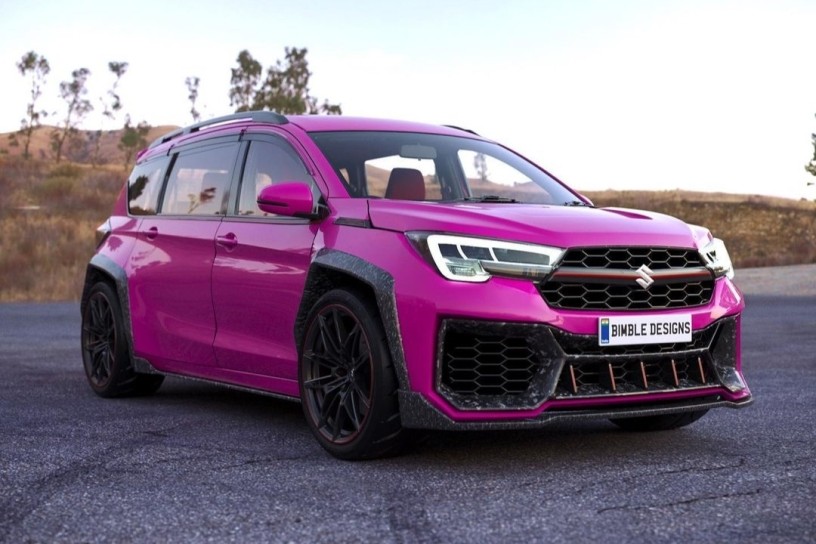 2022 Maruti XL6 Reimagined As A Widebody MPV Modified For Racing ...