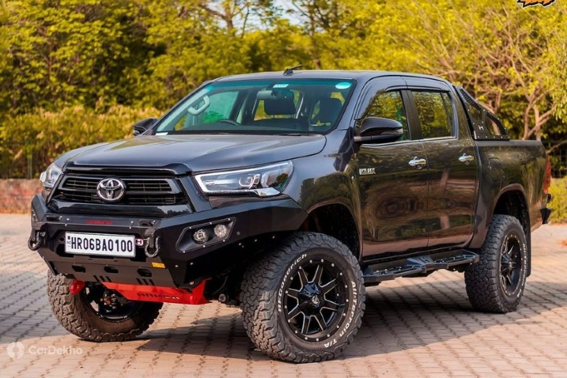 India’s First Modified Toyota Hilux Breaks Cover | CarDekho.com