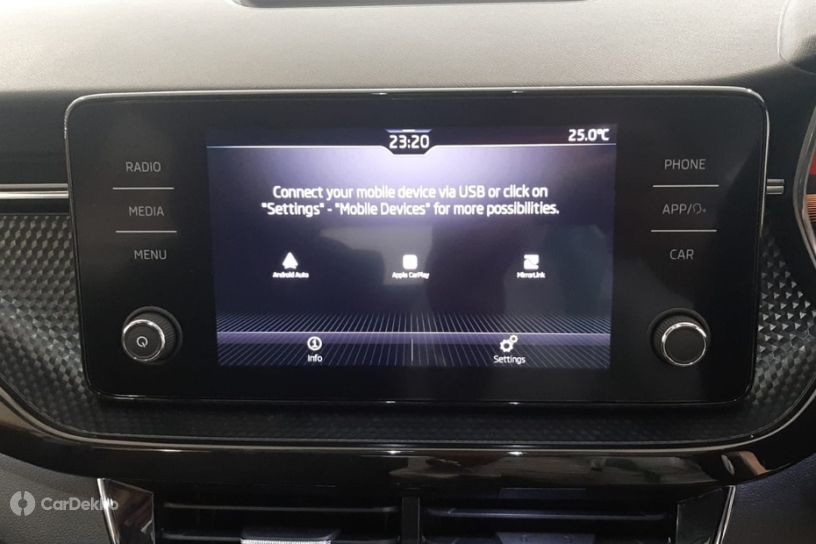 Skoda Slavia, Kushaq With New 8-inch Touchscreen Reach Dealerships ...