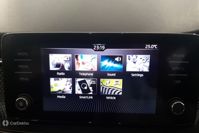 Skoda Slavia, Kushaq With New 8-inch Touchscreen Reach Dealerships ...