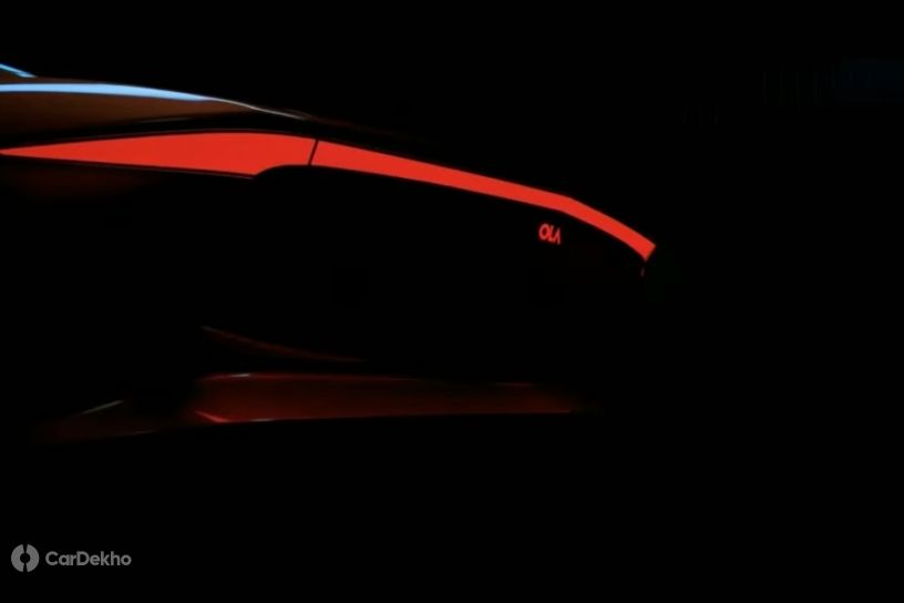 Ola Officially Teases Three Electric Cars, Likely A Hatchback, SUV, And ...