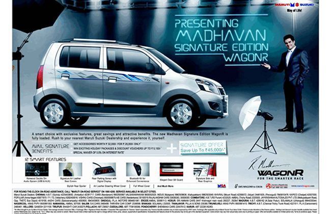 Maruti Suzuki Launches new Madhavan Signature Edition WagonR | CarDekho.com