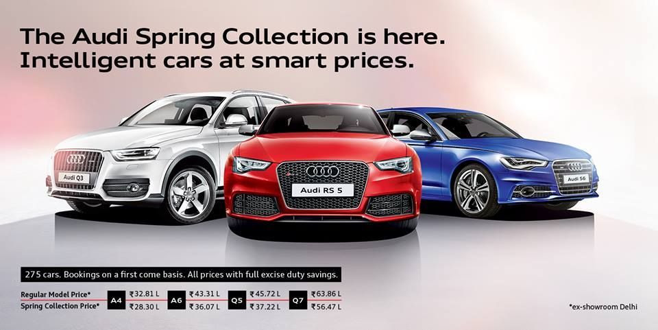 Best time to drive luxury home, limited price cut offer on Audi A4, A6 ...