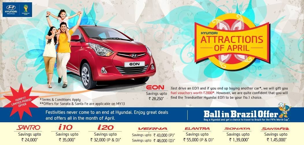 Hyundai offers discount on selected car models | CarDekho.com