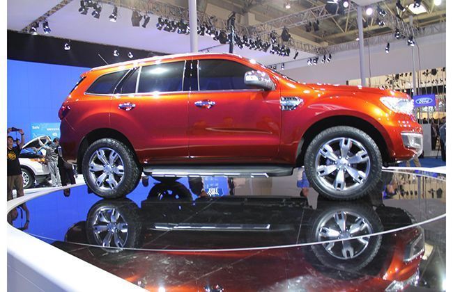 Ford Endeavour Concept showcased, India-bound next year | CarDekho.com