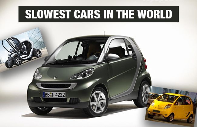 Top 4 slowest cars in the world | Features | CarDekho.com
