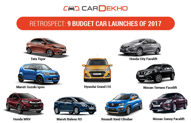 Retrospect: 9 Budget Car Launches Of 2017 | CarDekho.com