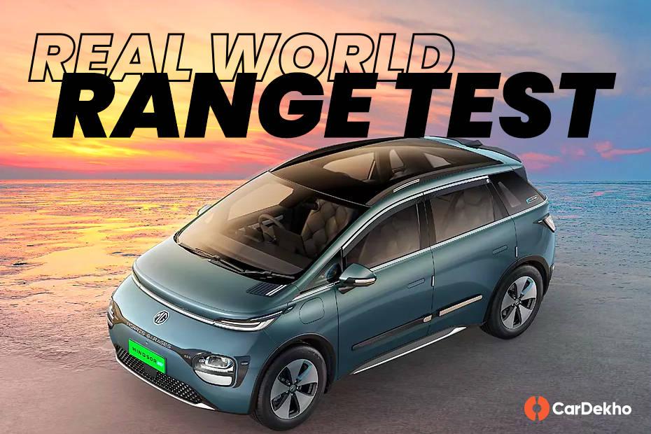 MG Windsor EV Real-world World Driving Range Test | CarDekho.com