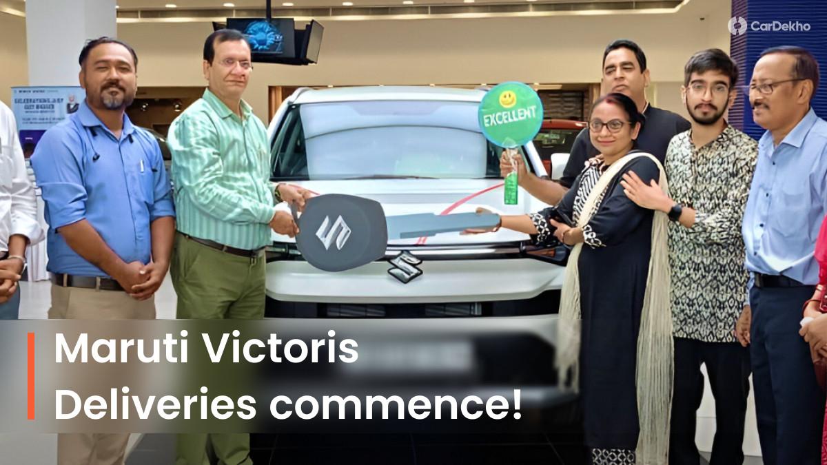 Maruti Victoris Deliveries Commence; Now You Can Bring Home The ...