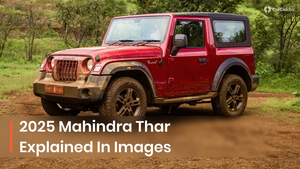 2025 Mahindra Thar Facelift Exterior And Interior Changes, Features ...