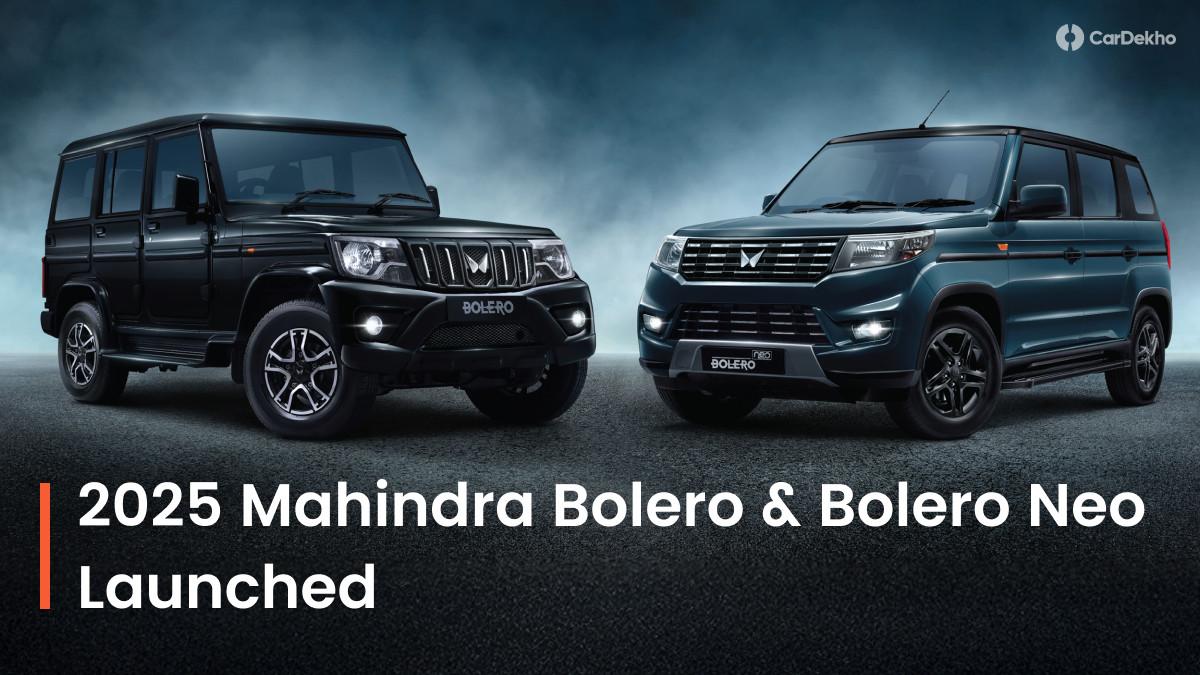2025 Mahindra Bolero And Mahindra Bolero Neo Launched: Prices, Design, Interior, Features ...