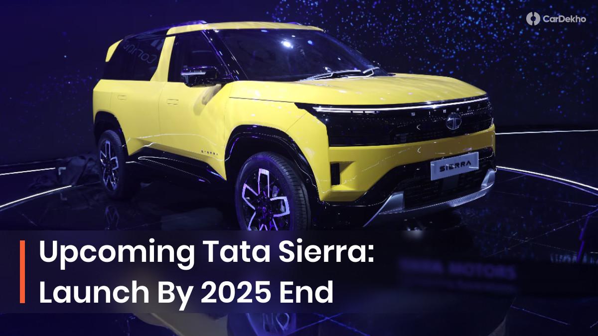 Tata Sierra ICE And Tata Sierra EV India Launch Likely By December 2025 ...