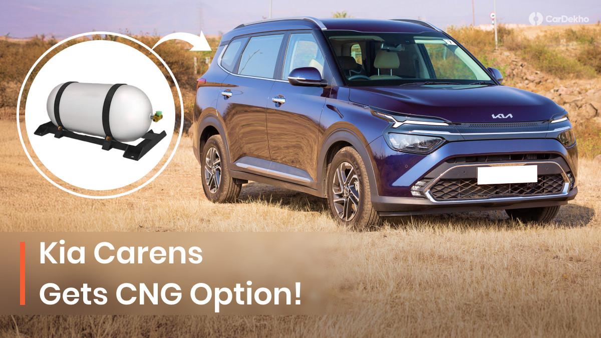 Kia Carens Premium (O) CNG Launched, Available As Dealership Fitment ...