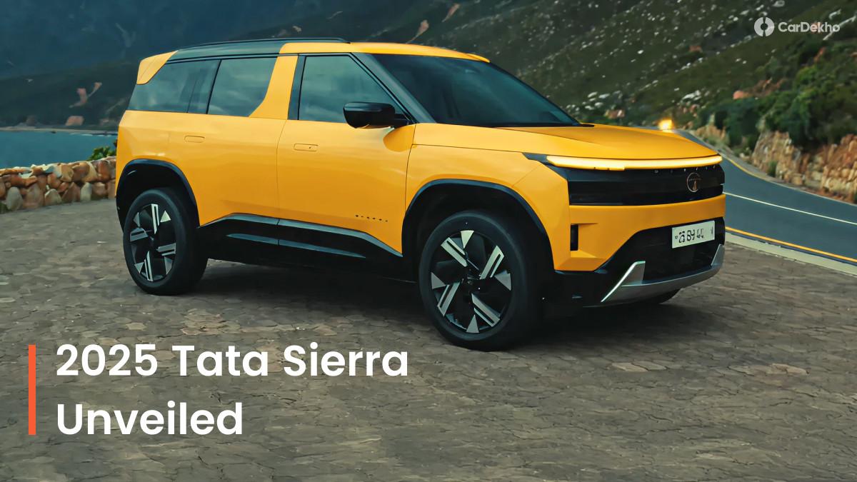 2025 Tata Sierra: An Icon Returns! Check FULL DETAILS, Launch Date And ...