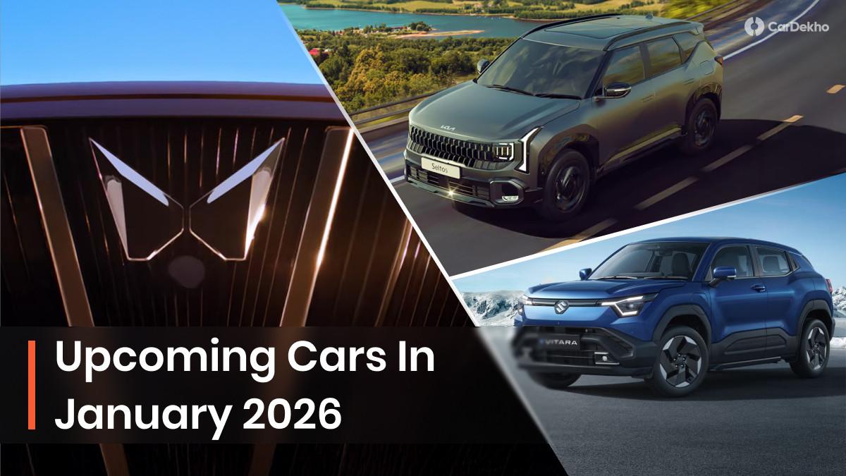 Upcoming Cars In January 2026 In India: Mahindra XUV 7XO, 2026 Kia ...