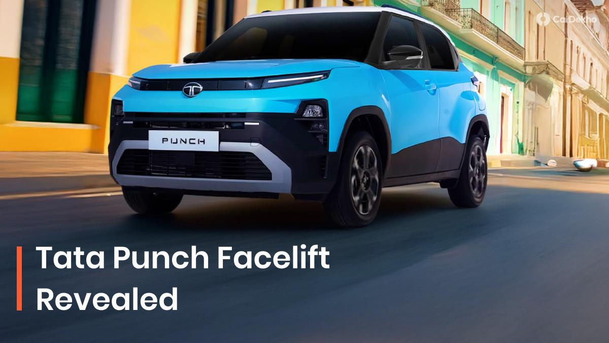 2026 Tata Punch Facelift FULLY REVEALED Ahead Of Launch On January 13 ...
