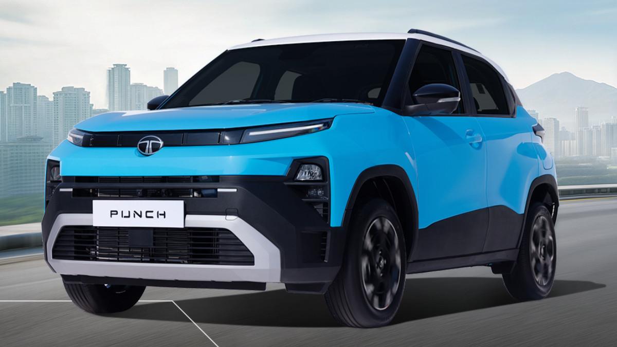 Tata Punch Facelift Six Colour Options Revealed Ahead Of Its January 13 ...