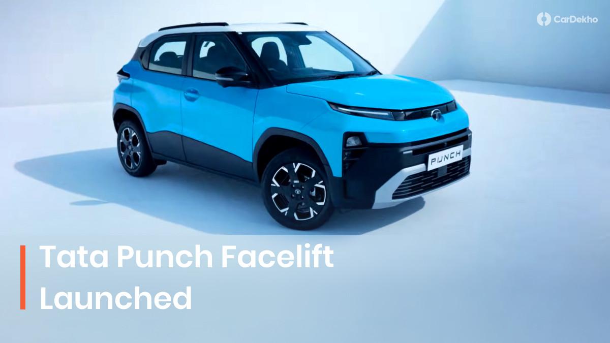 2026 Tata Punch Facelift LAUNCHED At Rs 5.59 Lakh; Exterior, Interior ...