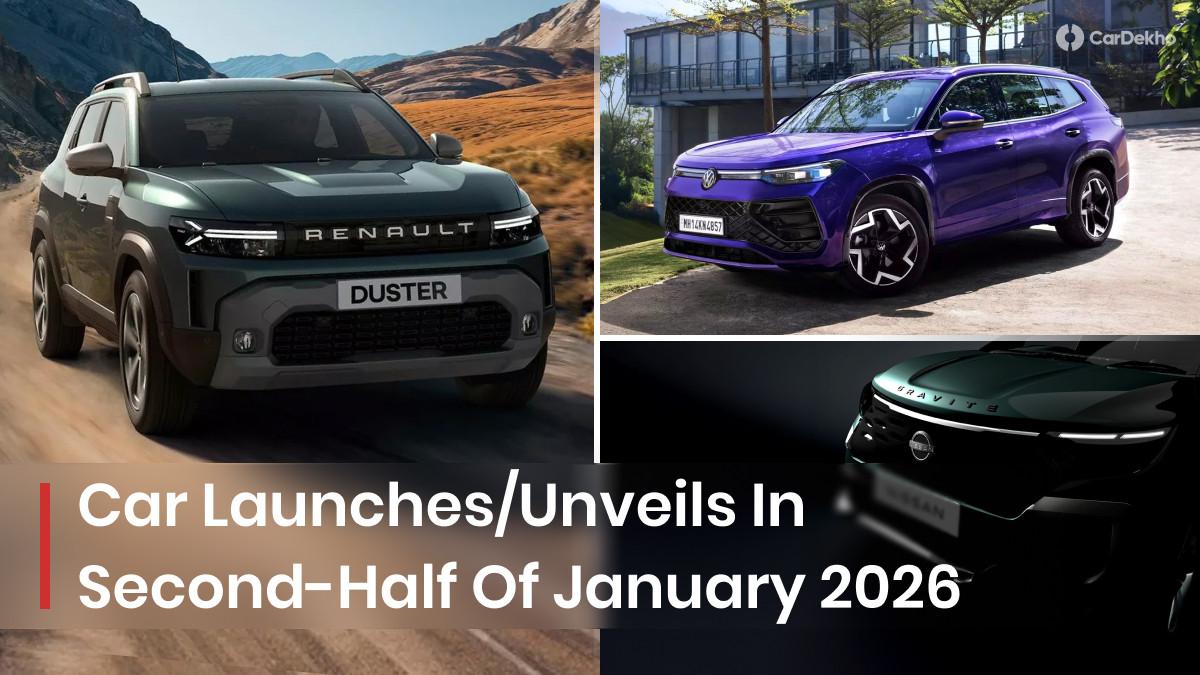Upcoming Car Launches In India In Second Half Of January 2026: Renault ...
