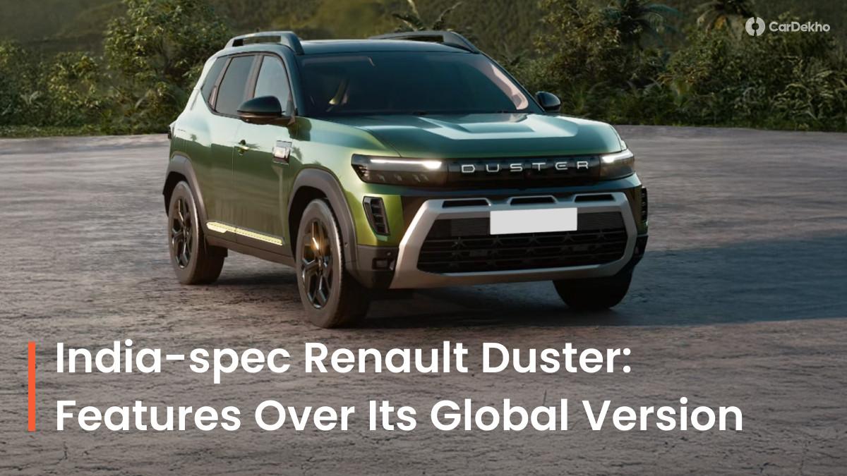 New Renault Duster India-spec Version vs Global Renault Duster: 7 ...