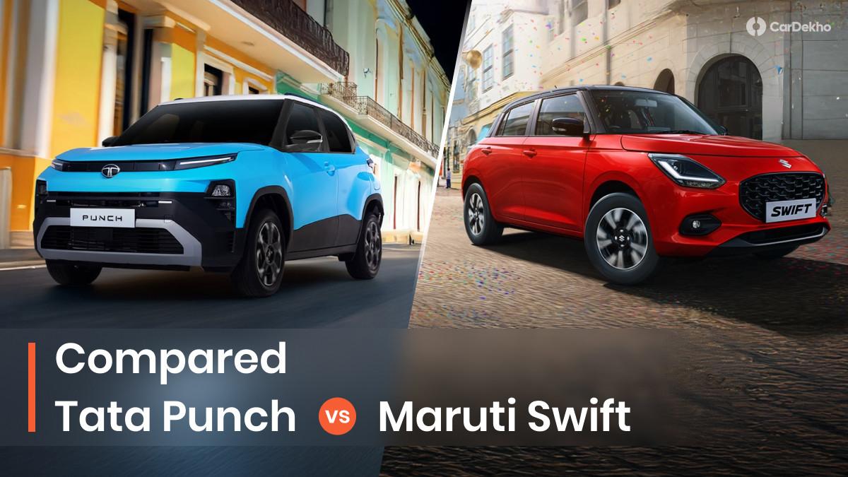 2026 Tata Punch Vs Maruti Suzuki Swift: Dimensions, Interior, Features ...
