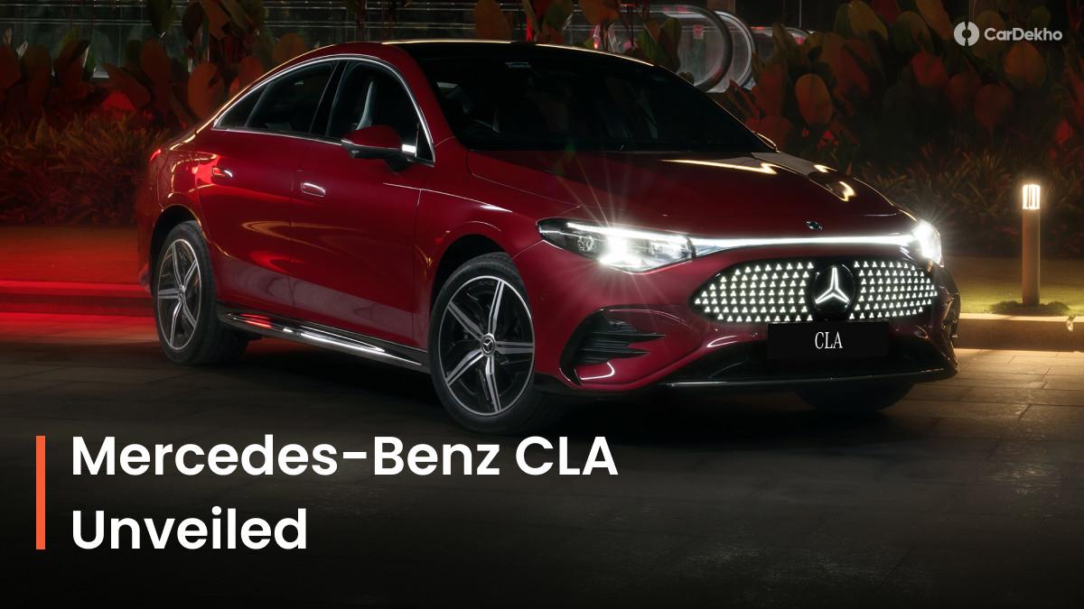 2026 Mercedes-Benz CLA Electric Unveiled In India: Variant, Exterior ...